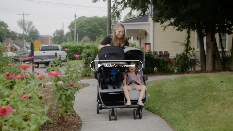 Zoe Twin: Lightweight Double Stroller